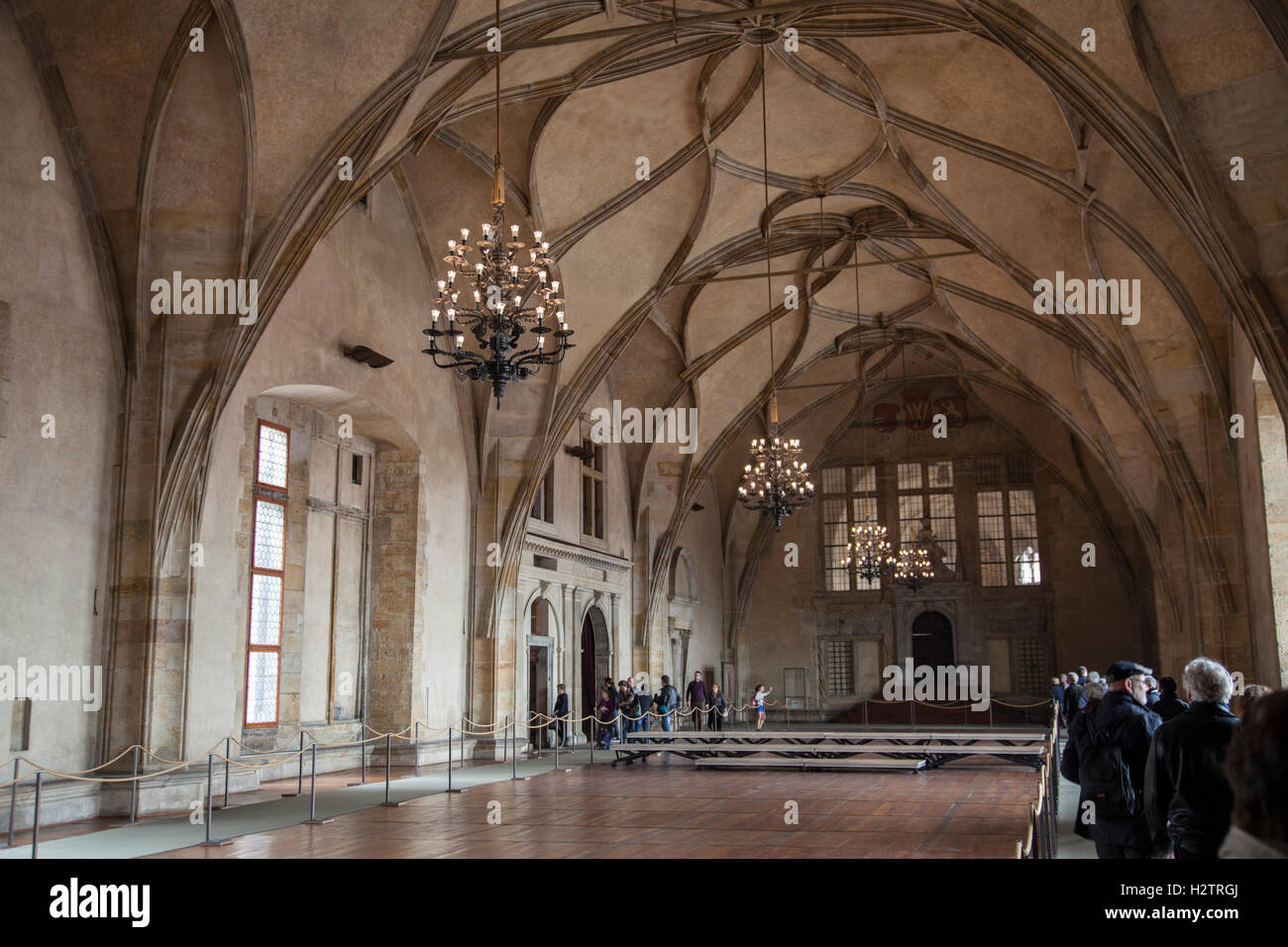 Prague castle interior hi-res stock photography and images - Alamy