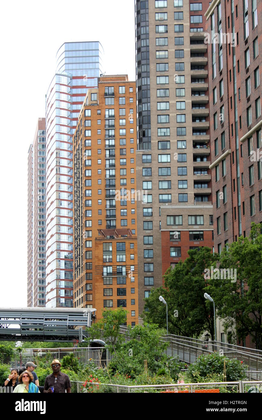 Tall buildings in Manhattan Stock Photo - Alamy