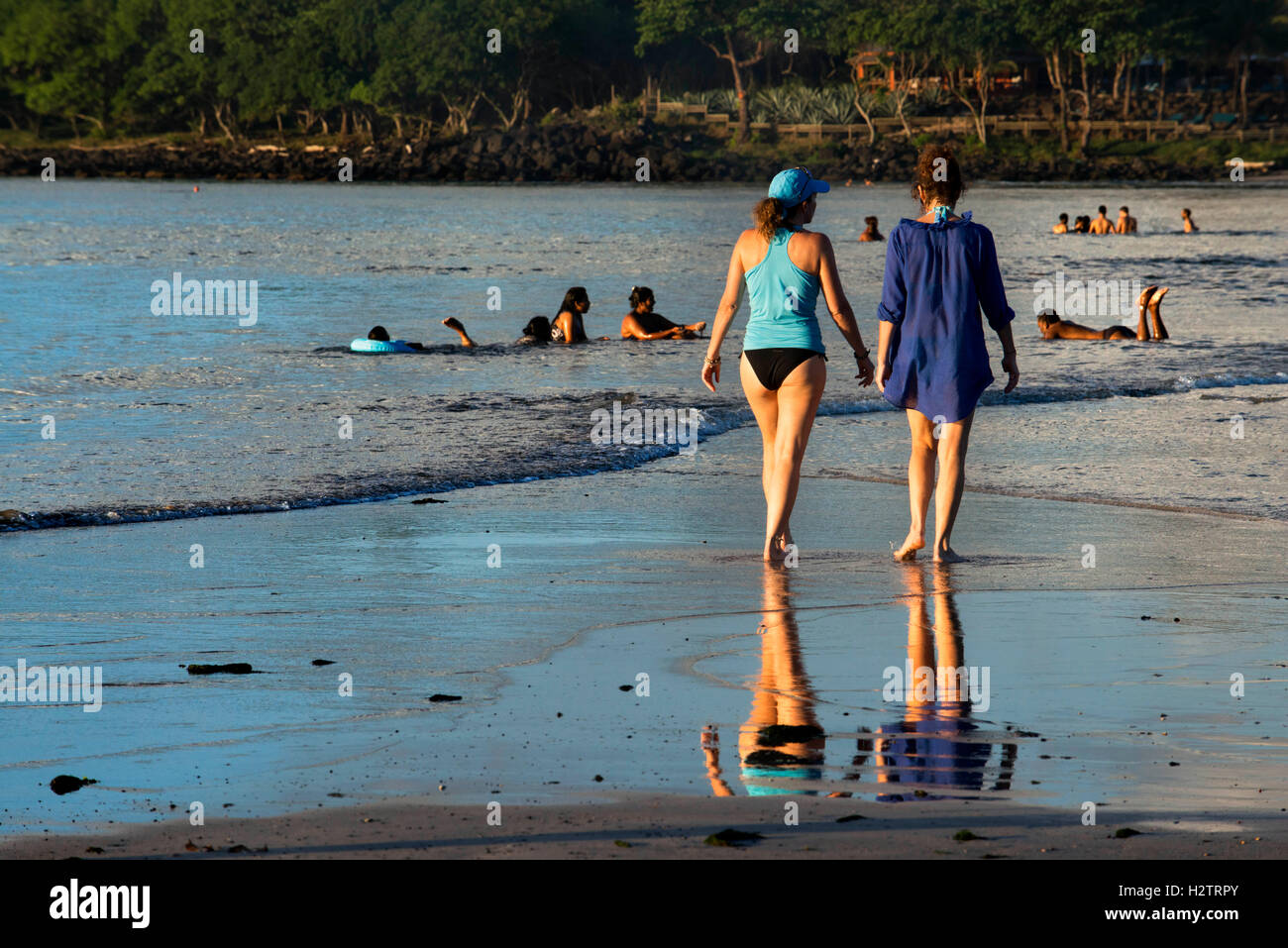 Mauritius beach woman hi-res stock photography and images - Alamy
