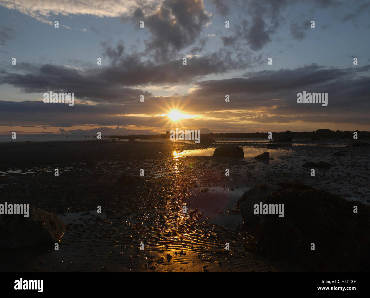 Sunset Over Arran Stock Photos & Sunset Over Arran Stock Images - Alamy