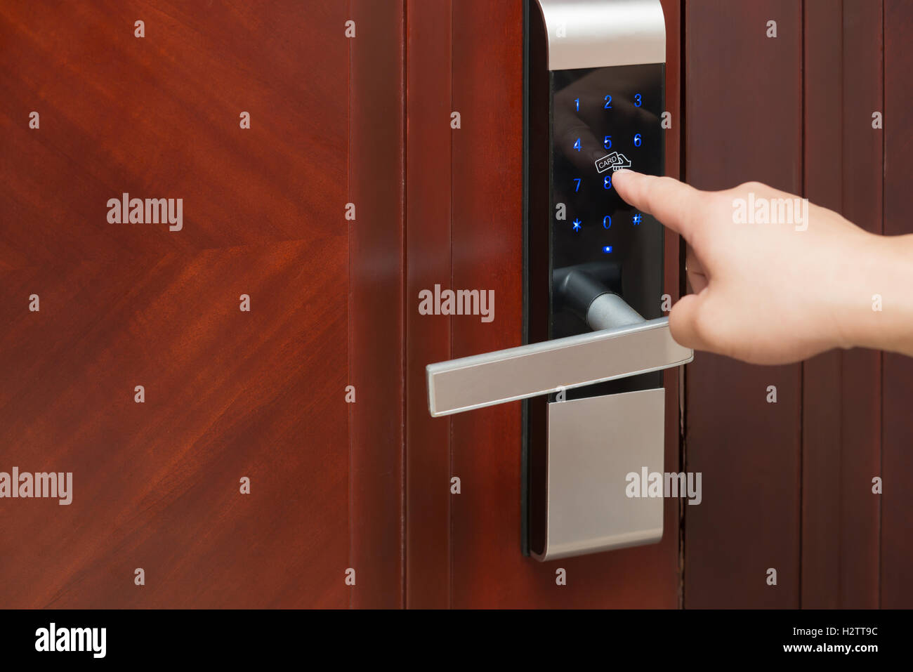 Electronic entry system hi-res stock photography and images - Alamy