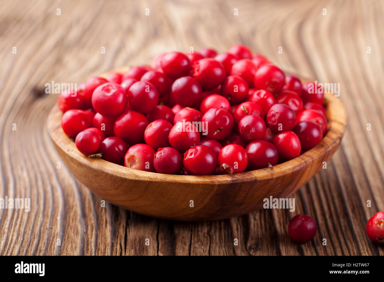 Cowberries, red bilberries, cranberries Stock Photo - Alamy