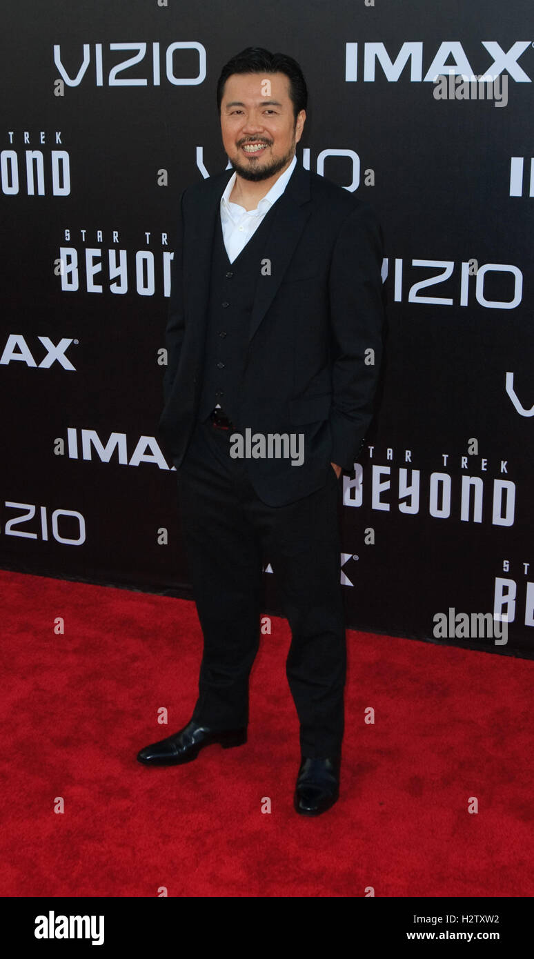 World premiere of 'Star Trek Beyond' - Arrivals Featuring: Justin Lin ...