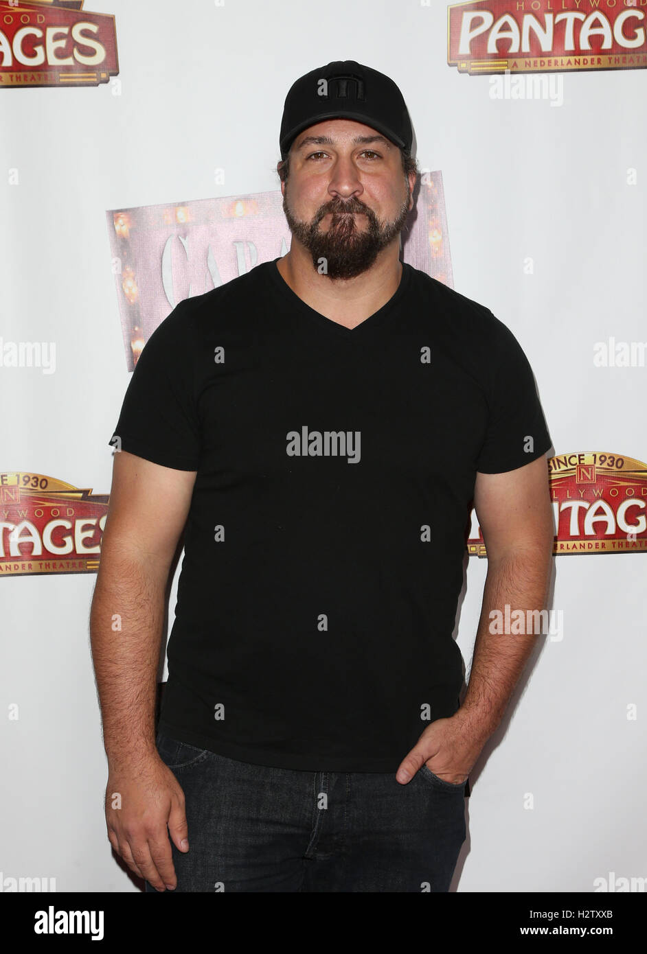 Opening of 'Cabaret' at Hollywood Pantages - Arrivals Featuring: Joey ...