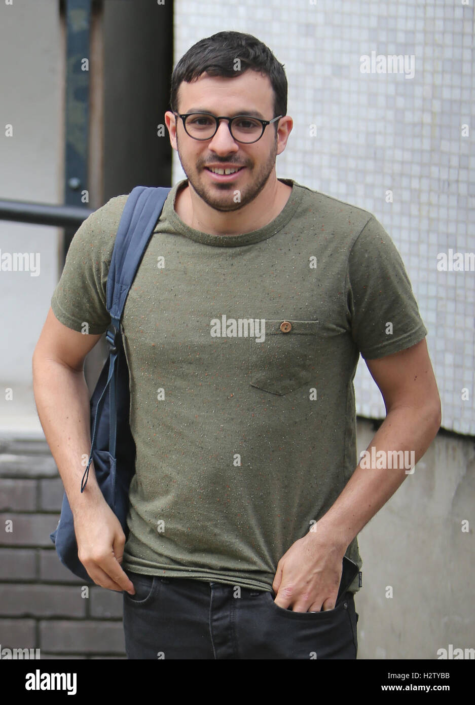 Simon Bird outside ITV Studios Featuring: Simon Bird Where: London ...