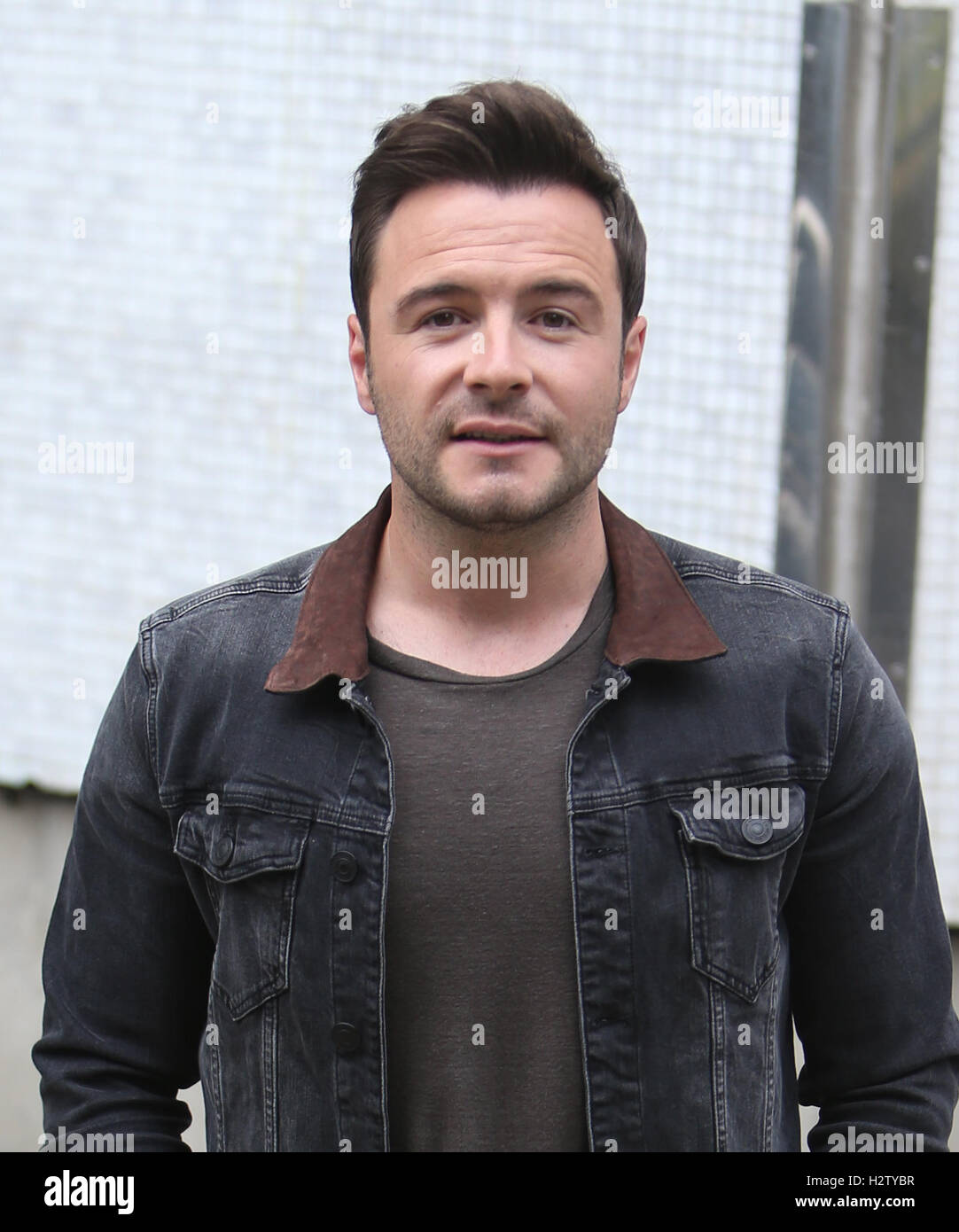 Shane Filan outside ITV Studios Featuring: Shane Filan Where: London ...