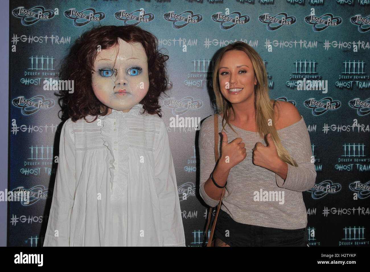 Thorpe Park's latest ride, Derren Brown's Ghost Train Launch ...