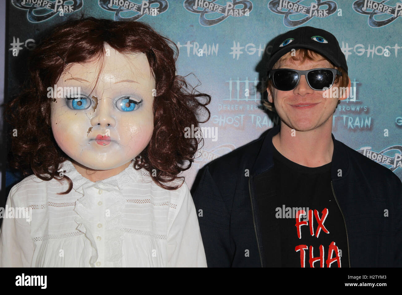 Thorpe Park's latest ride, Derren Brown's Ghost Train Launch ...