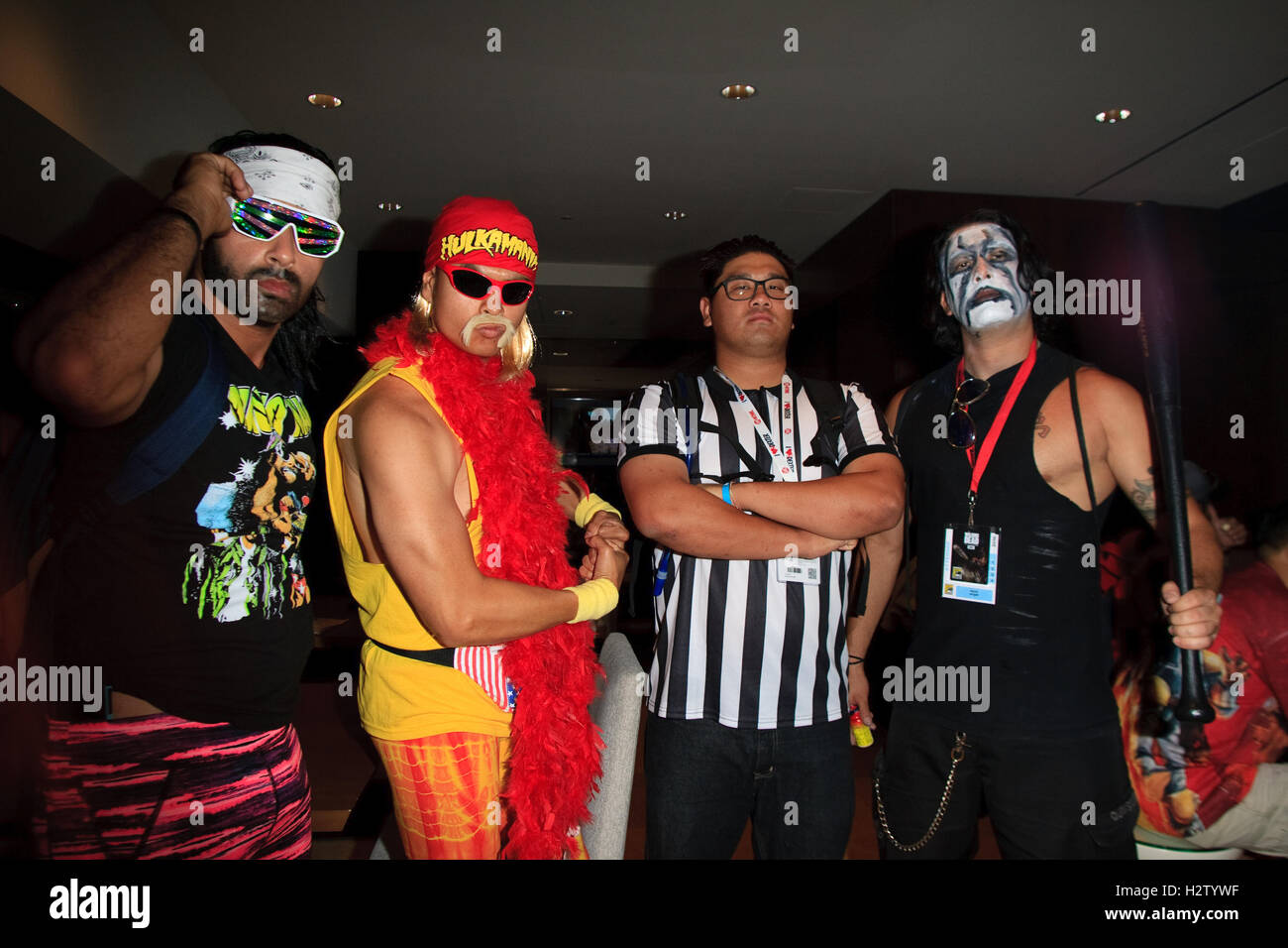 Guests attend the International Comic Con dressed up as their favorite ...