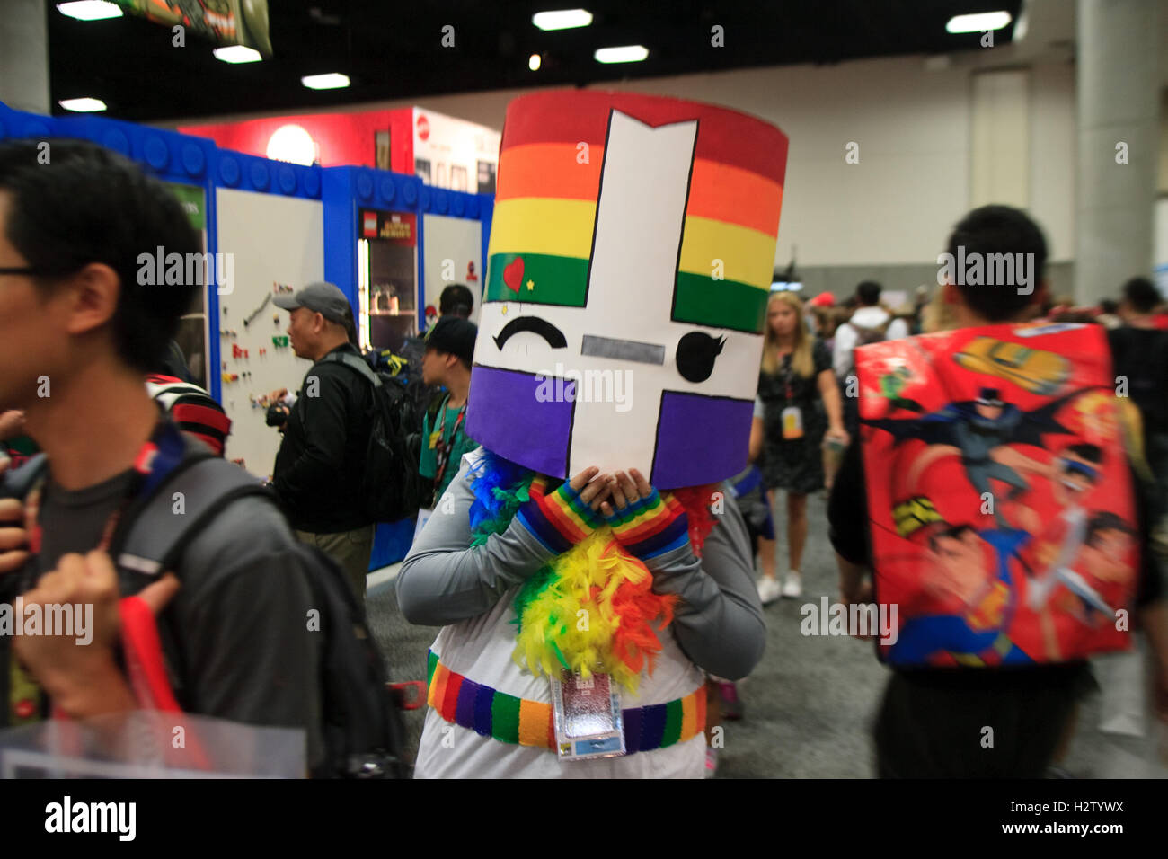 Guests attend the International Comic Con dressed up as their favorite ...