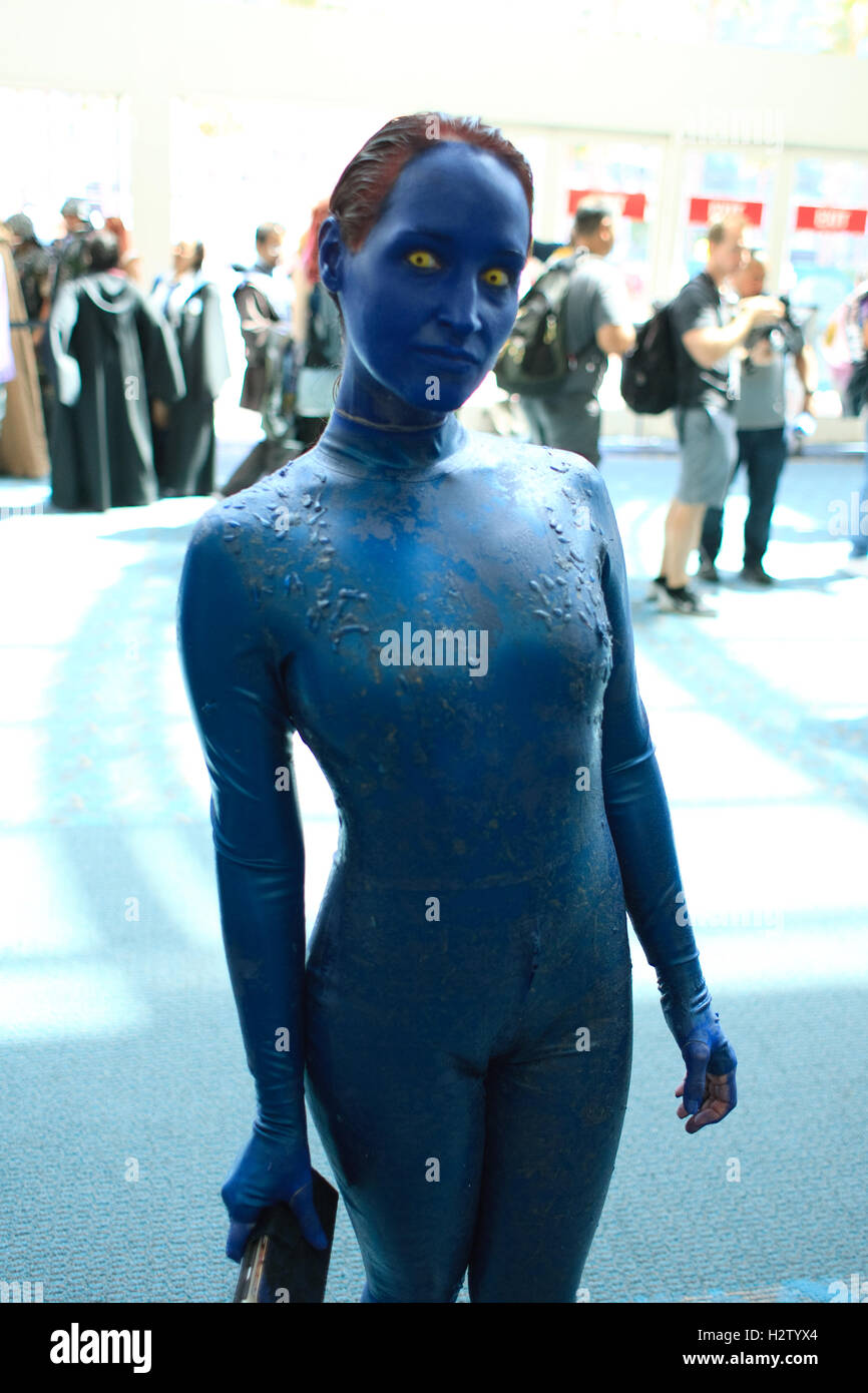 Guests attend the International Comic Con dressed up as their favorite ...