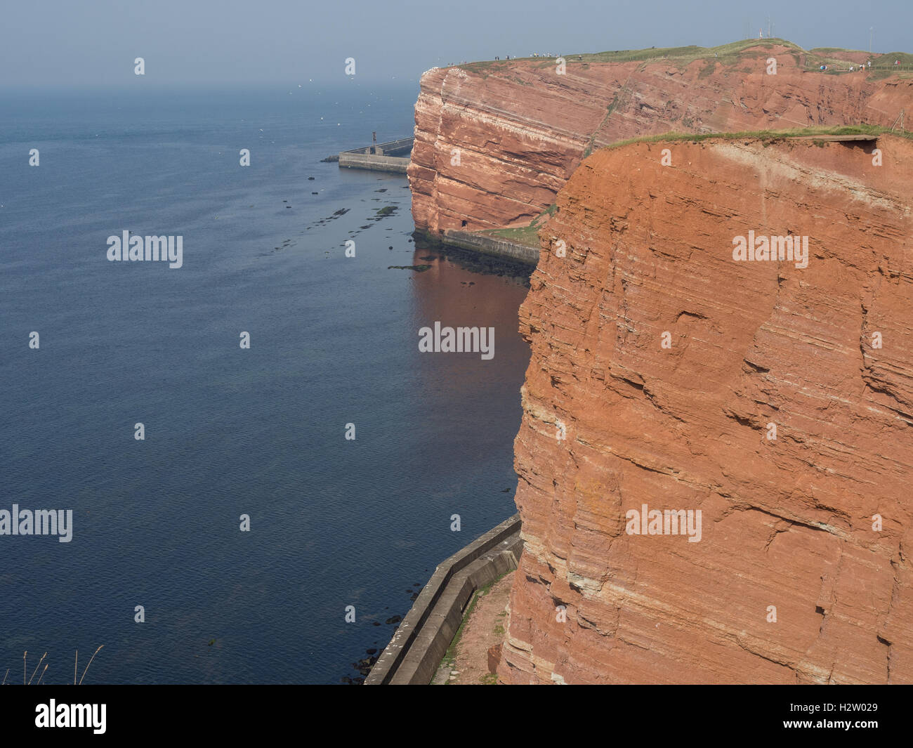 the island of helgoland in the north sea Stock Photo - Alamy