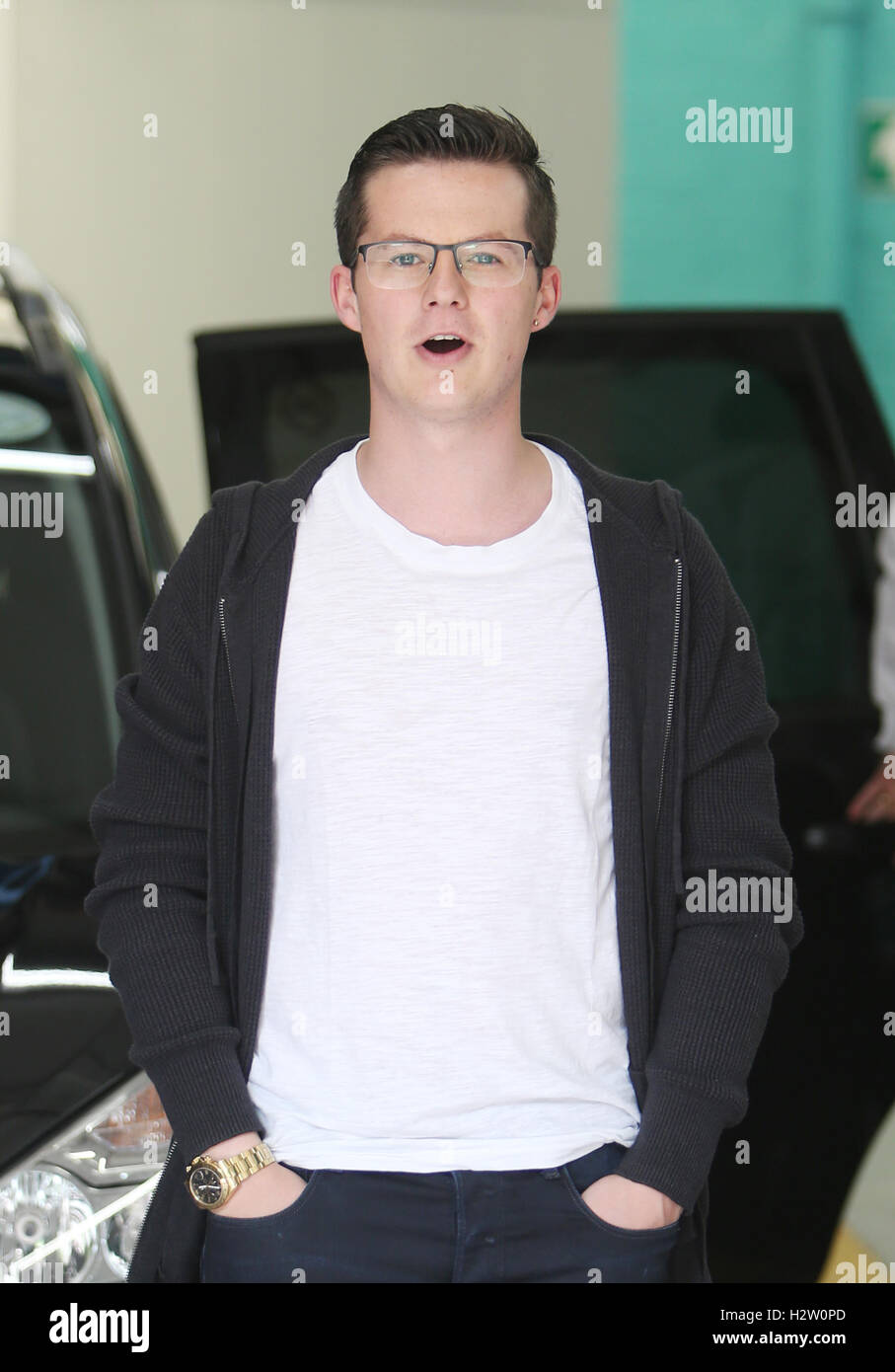 Harry Ried outside ITV Studios Featuring: Harry Ried Where: London ...