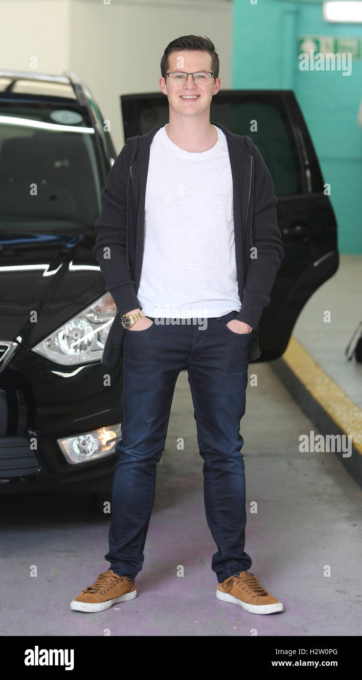 Harry Ried outside ITV Studios Featuring: Harry Ried Where: London ...
