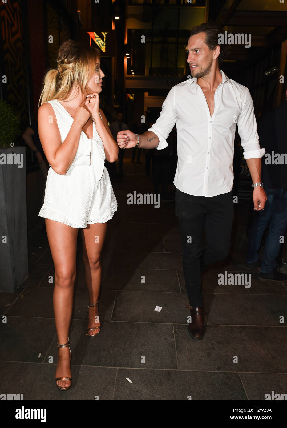 Geordie Shore' star Charlotte Crosby seen leaving Neighbourhood in ...