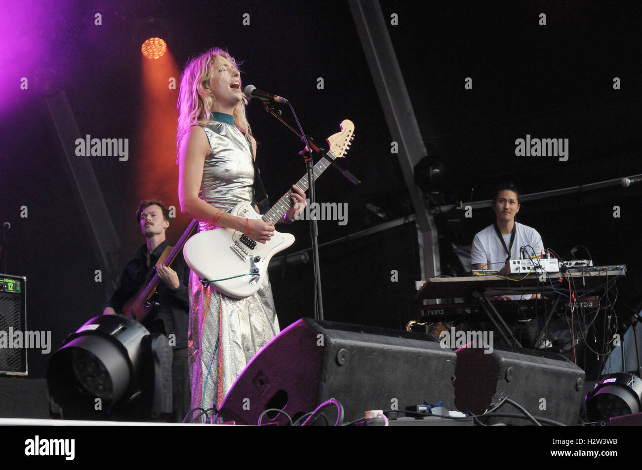 Pumarosa performs part summer series hi-res stock photography and ...