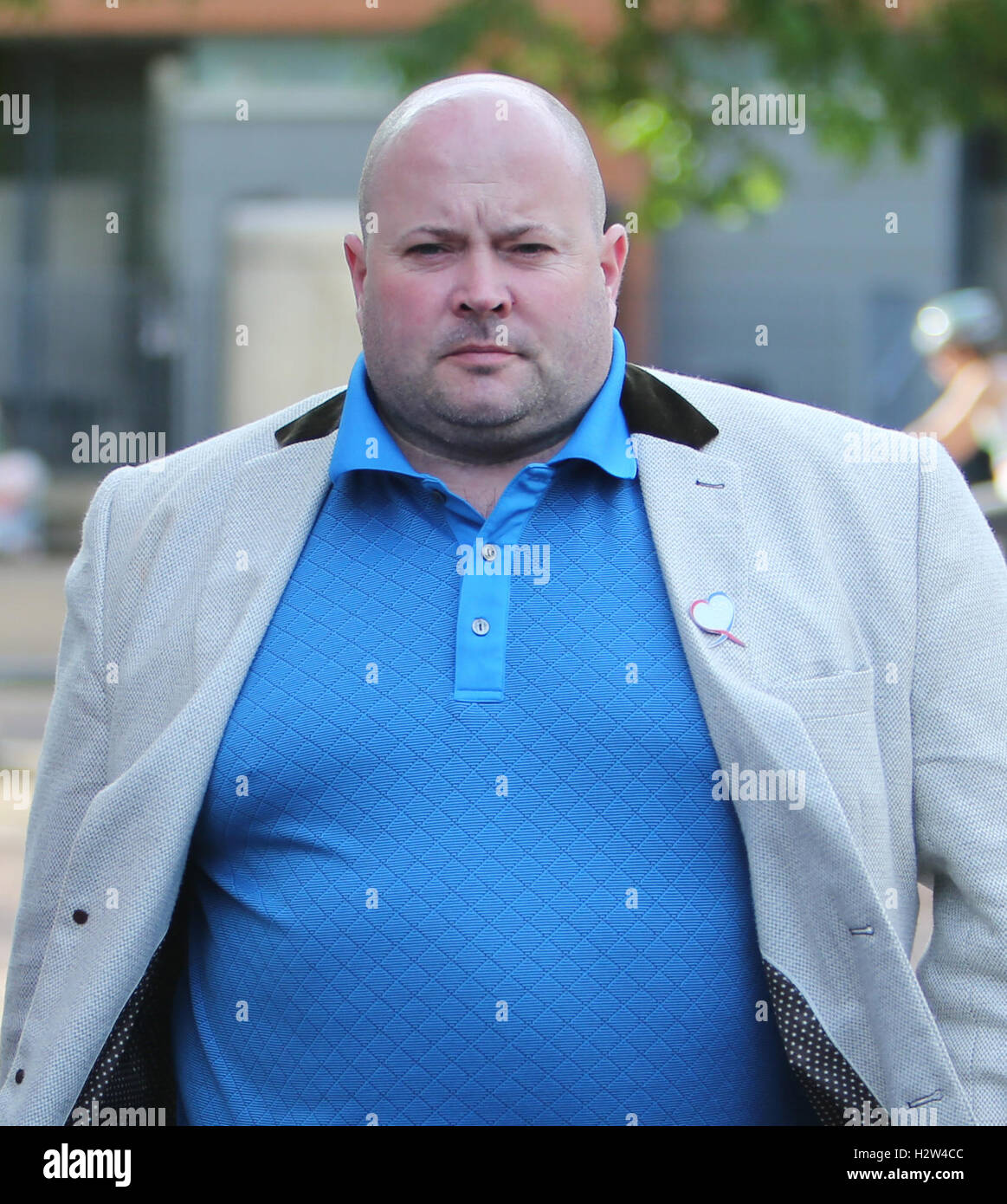 Ralph Bulger and Denise Fergus outside ITV Studios Featuring: Ralph ...