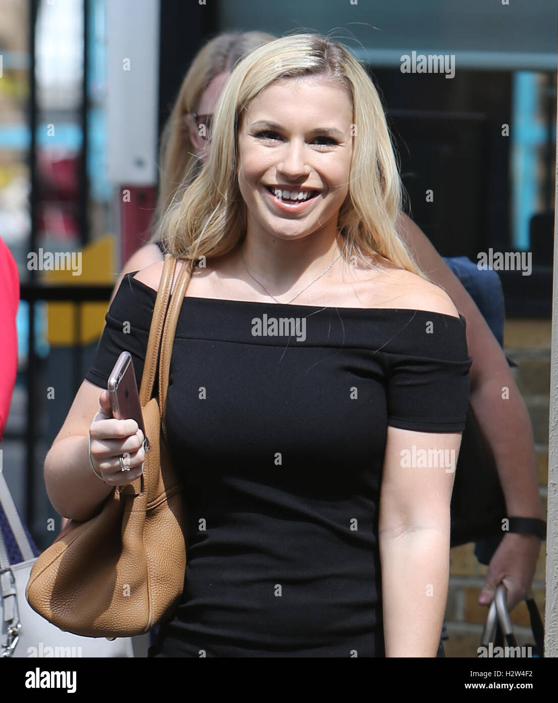 Vicky Balch outside ITV Studios Featuring: Vicky Balch Where: London ...