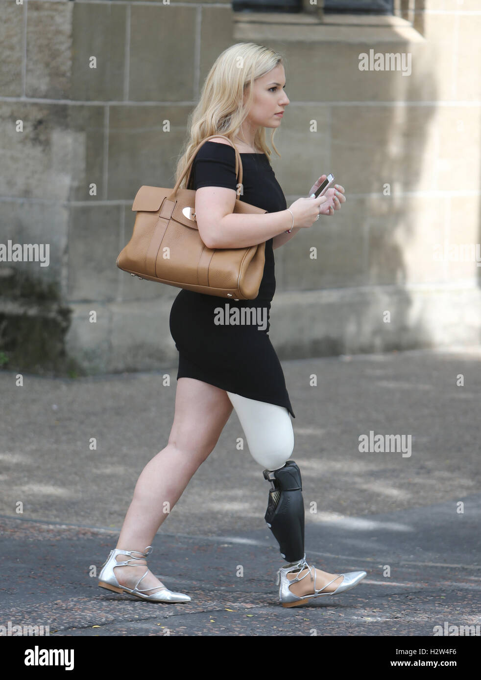 Vicky Balch outside ITV Studios Featuring: Vicky Balch Where: London ...