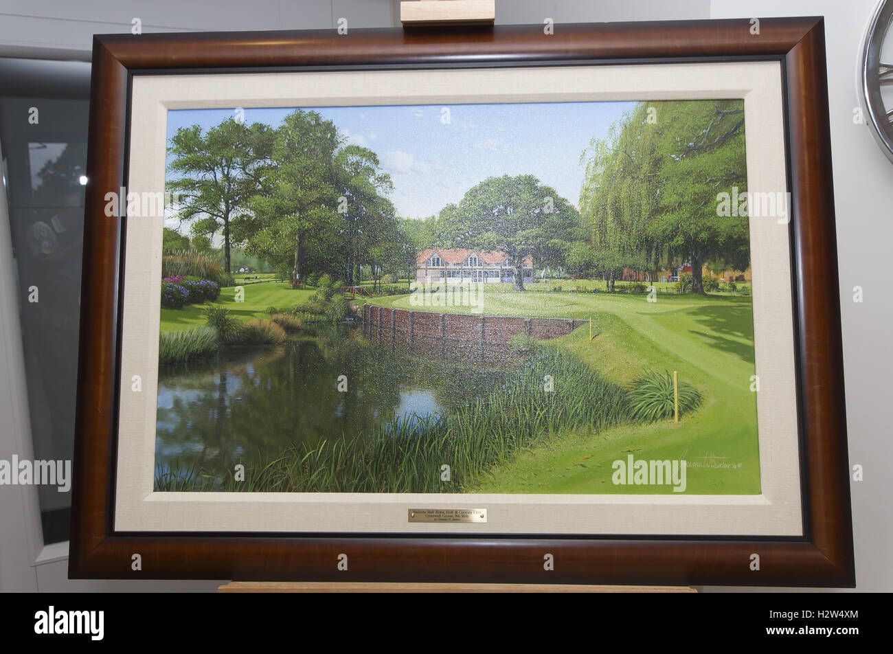 Celebrities and sports stars attend the 83rd Farmfoods British Par 3 ...