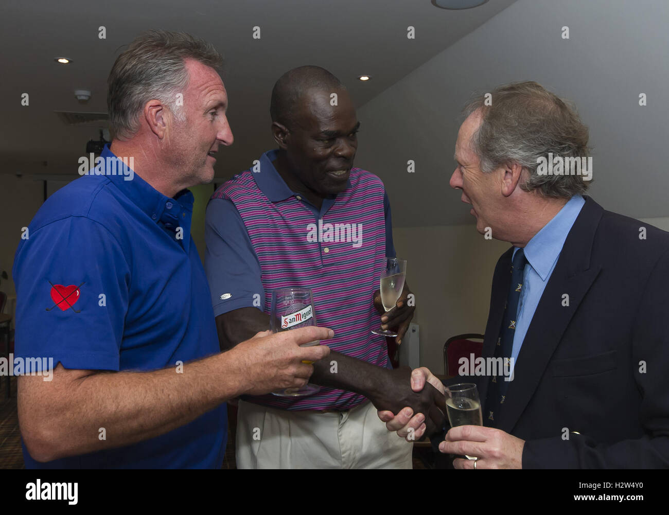 Celebrities and sports stars attend the 83rd Farmfoods British Par 3 ...
