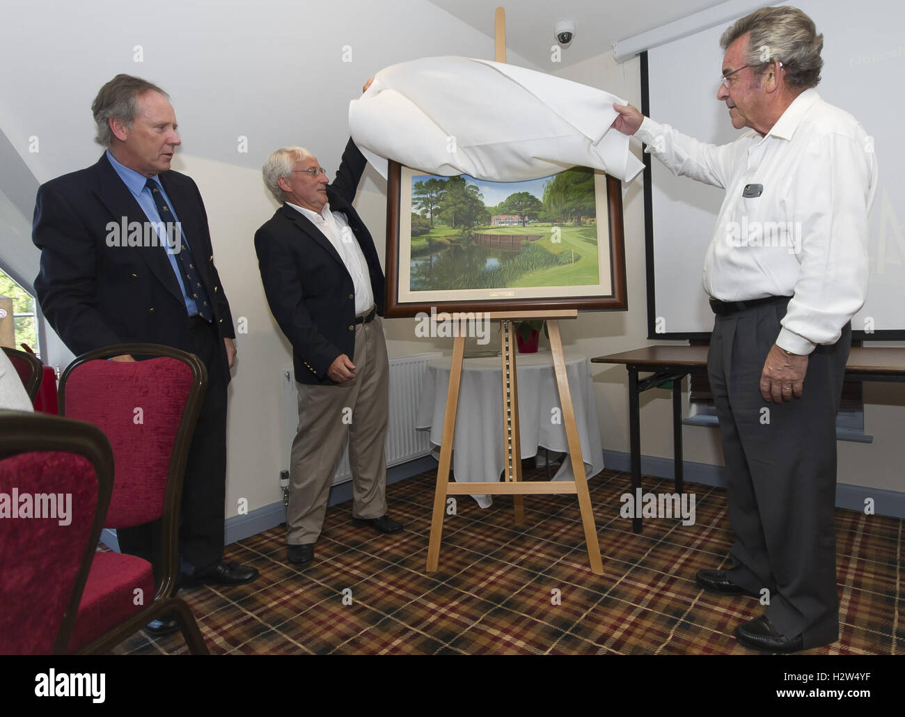 Celebrities and sports stars attend the 83rd Farmfoods British Par 3 ...