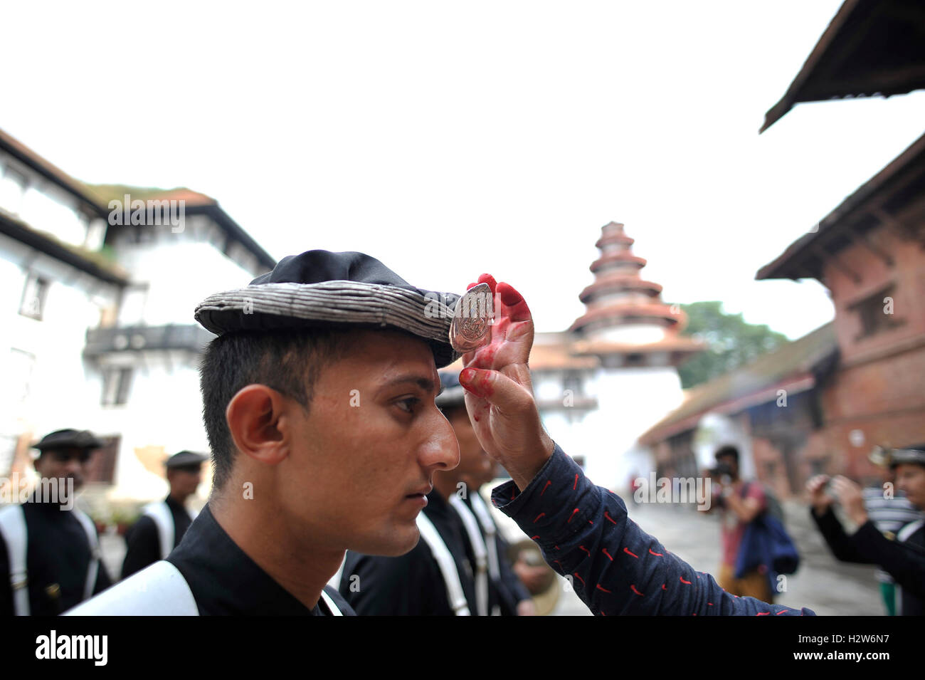 Durga puja festival nepal hi-res stock photography and images - Alamy
