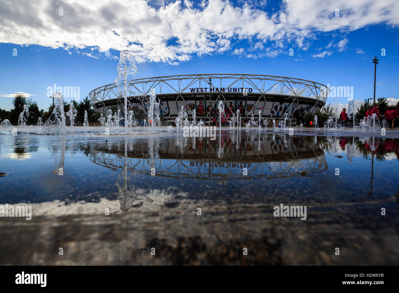 General view of the stadium before the Premier League match at London ...