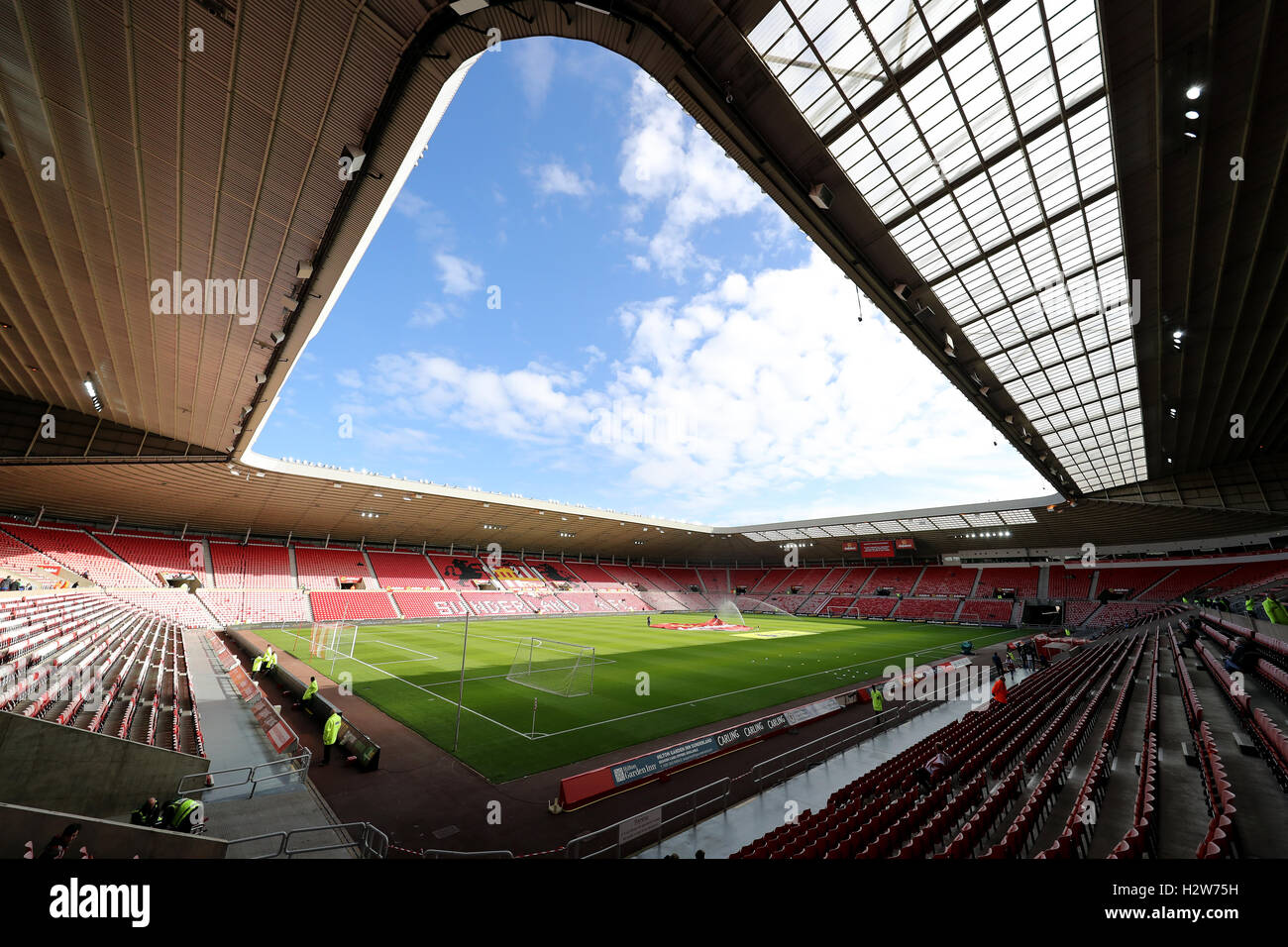 General view of the stadium before the Premier League match at the ...