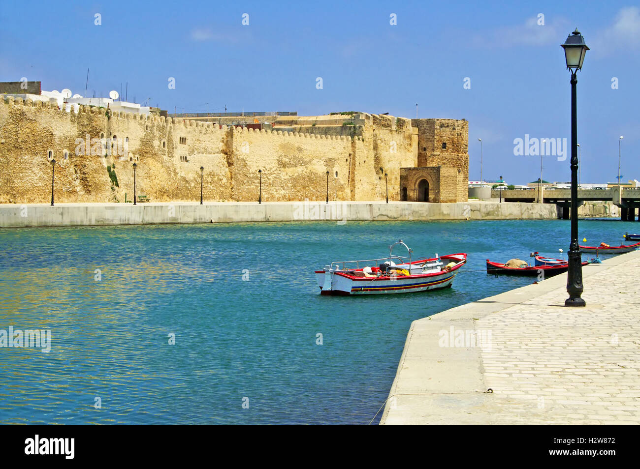 Fort of Bizerte, Tunisia Stock Photo - Alamy
