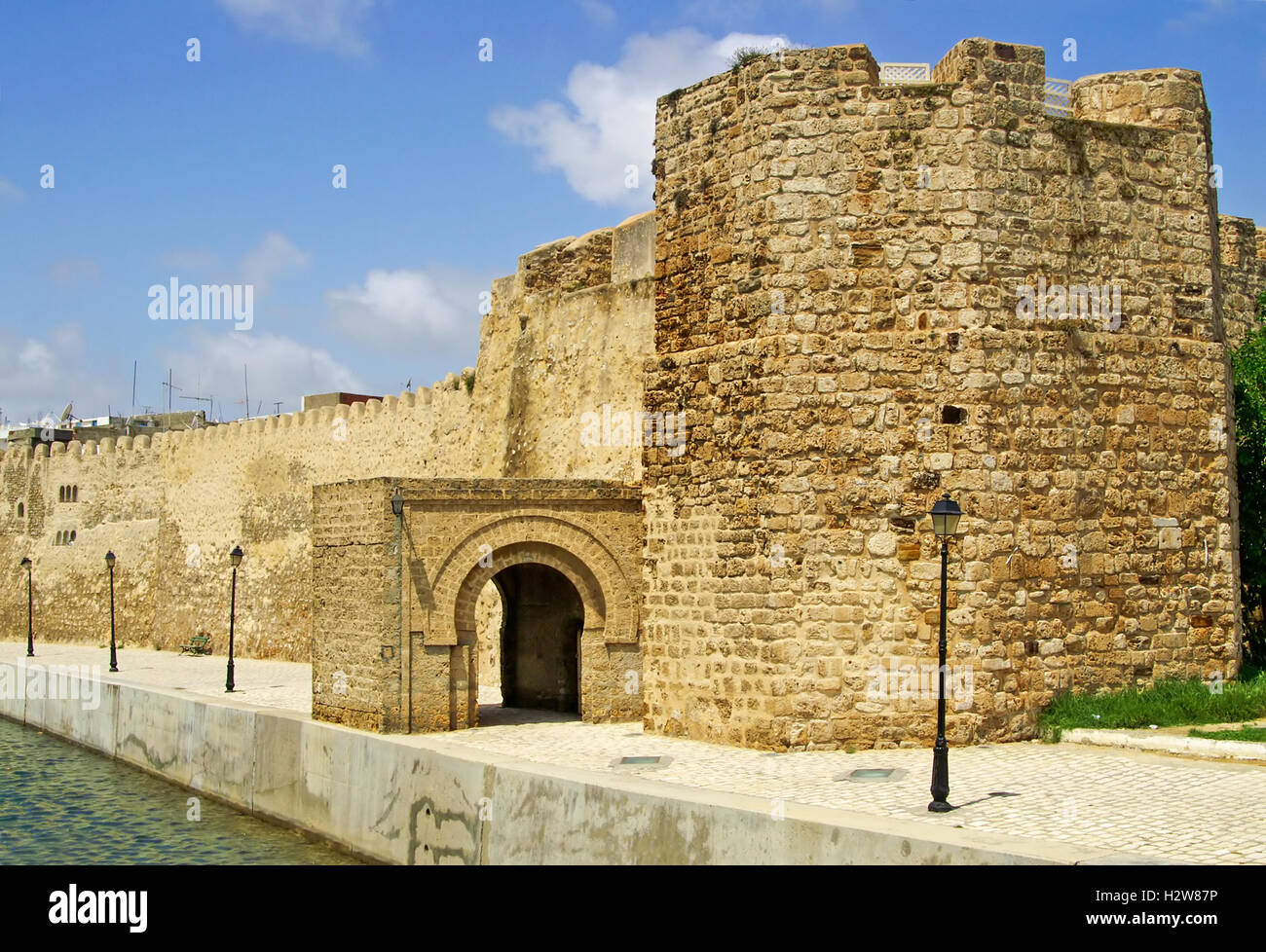 Fort of Bizerte, Tunisia Stock Photo - Alamy