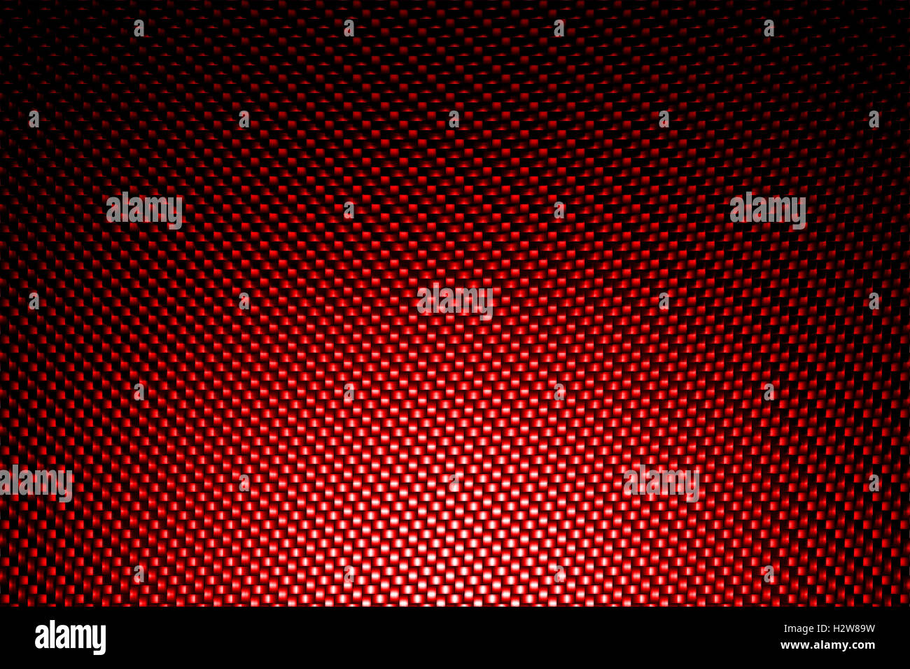 spotlight on red carbon fiber background Stock Photo - Alamy