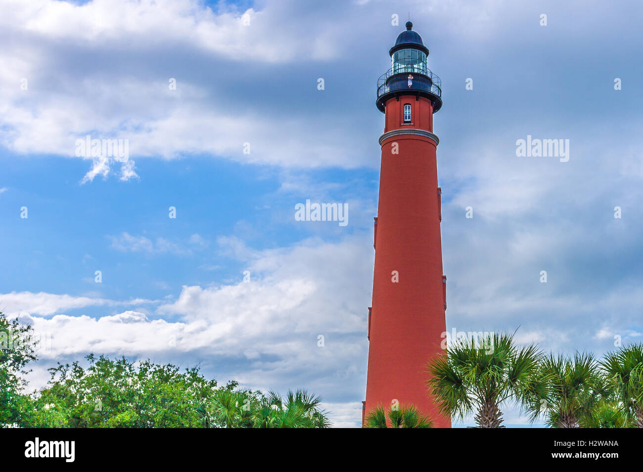 Ponce De Leon Inlet Lighthouse Daytona Beach Stock Photo - Alamy