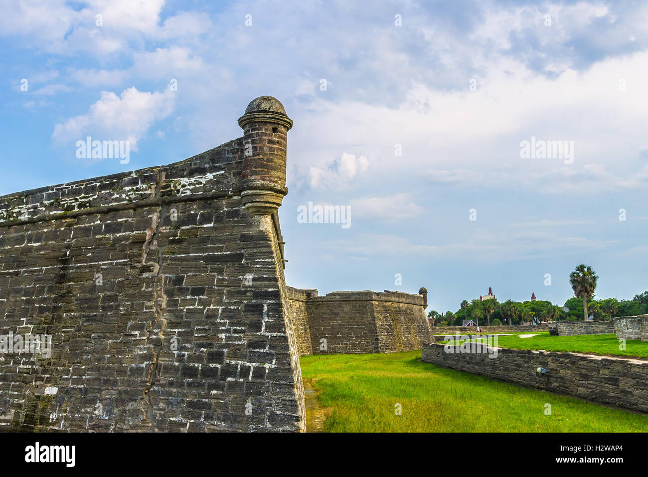 Castillo de San Marcos Fort Stock Photo - Alamy
