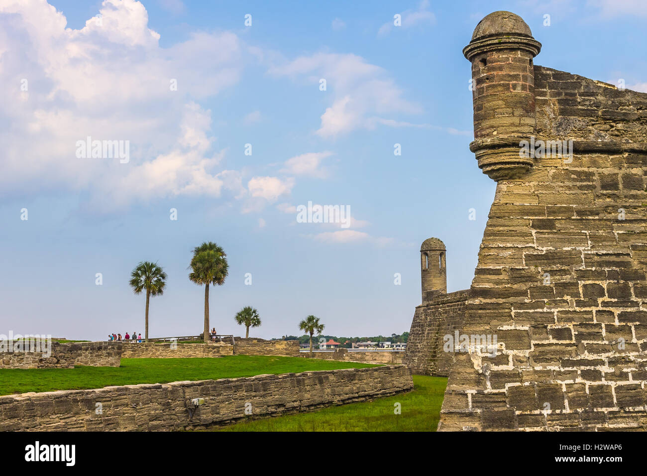 Castillo de San Marcos Fort Stock Photo - Alamy