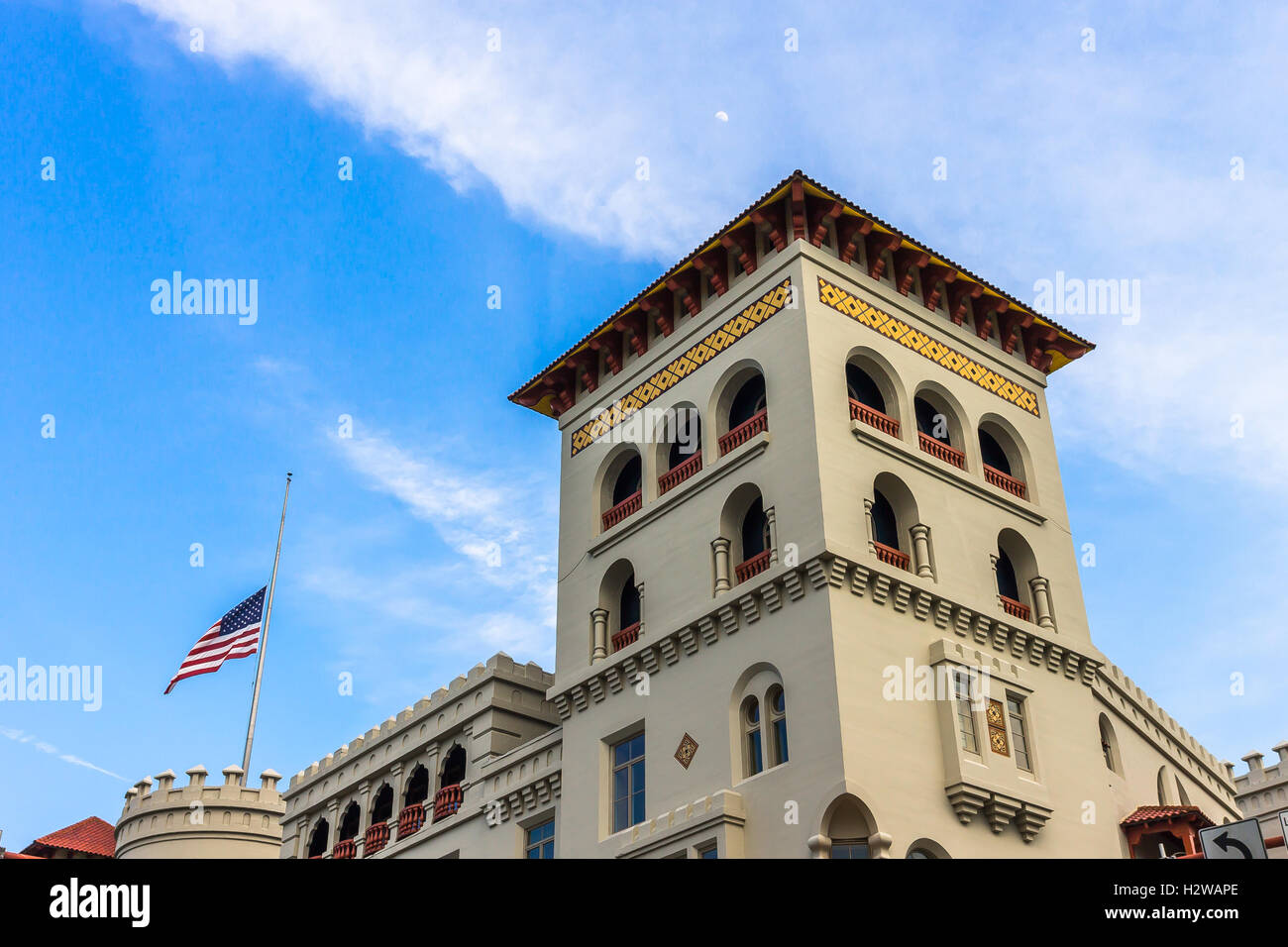 St Augustine Flag High Resolution Stock Photography and Images - Alamy