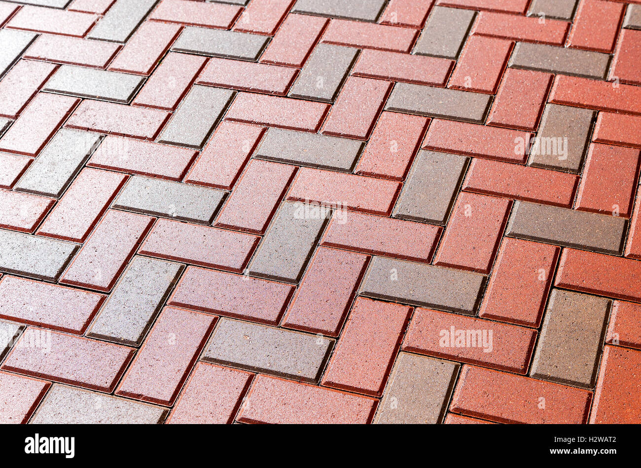 Red cobble stones hi-res stock photography and images - Alamy