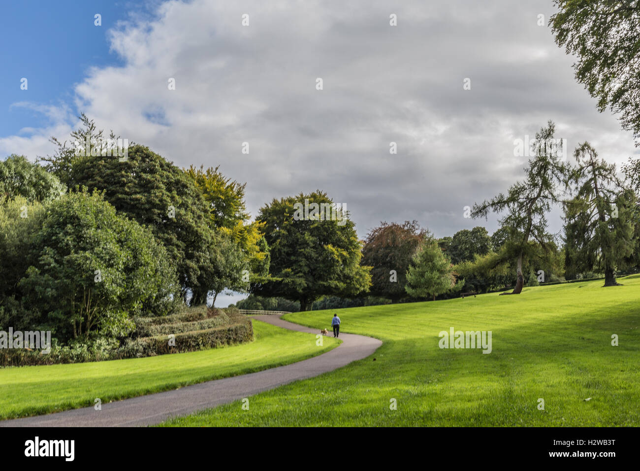 Walk in Doneraile Park Stock Photo - Alamy