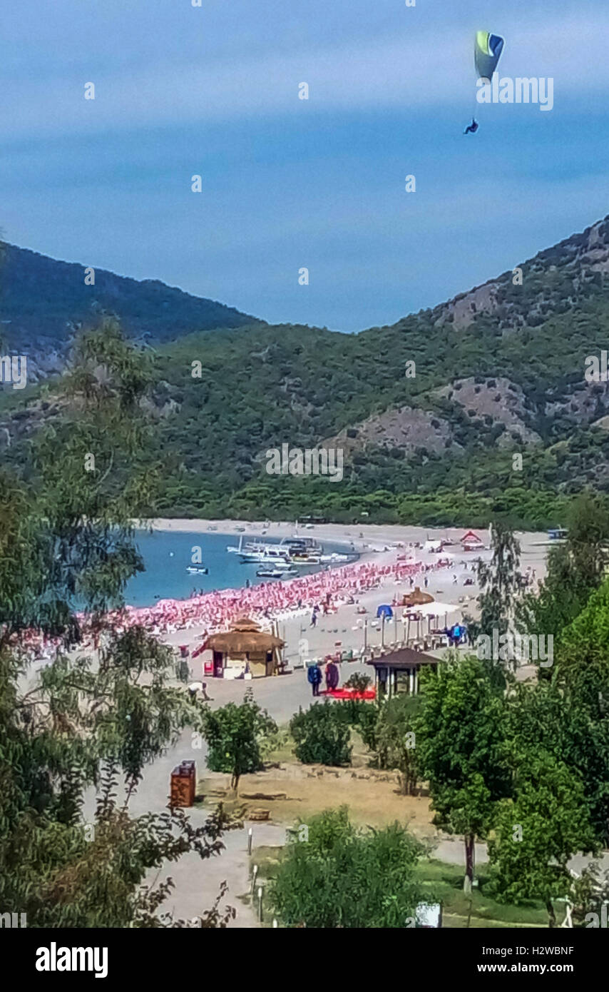 Magic beach in Turkey Stock Photo - Alamy