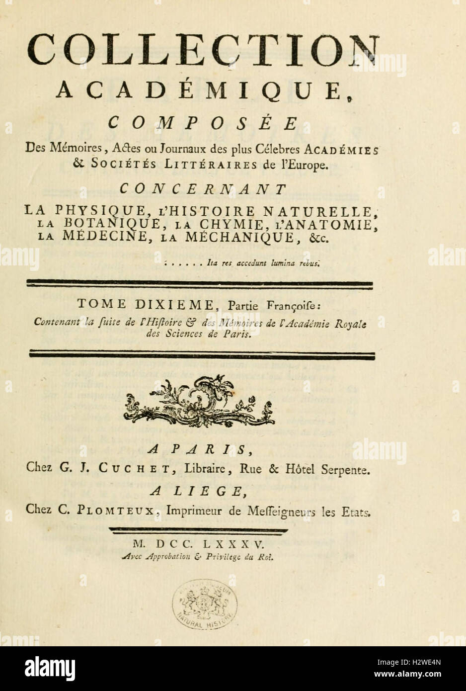 A collection of academic works or writings, likely related to natural ...