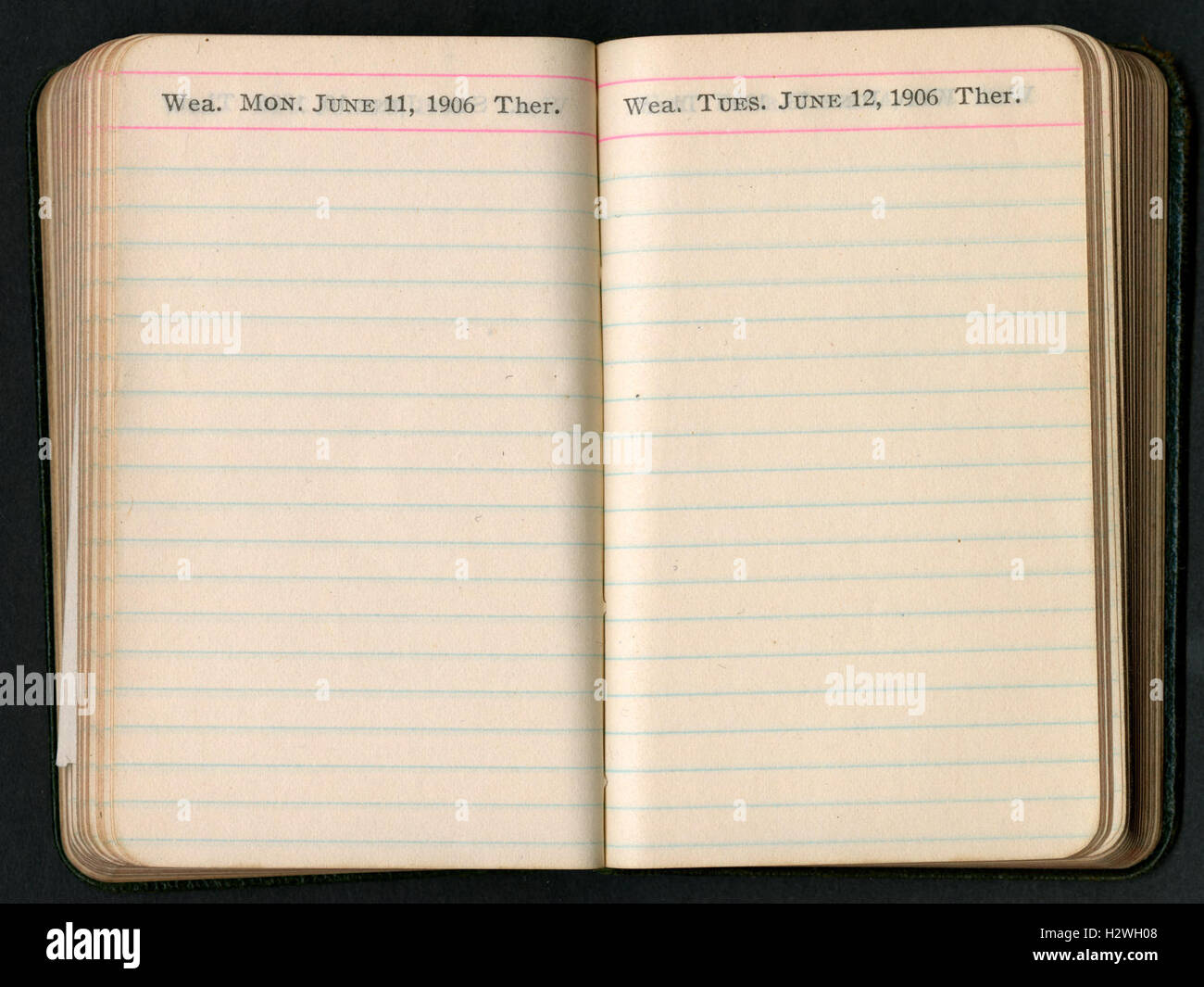 A diary documenting fieldwork in Virginia and West Virginia in 1906 ...