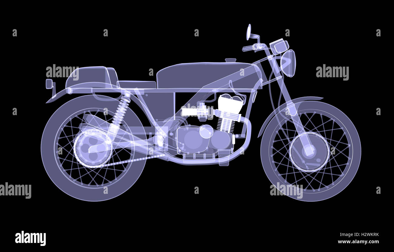 X ray motorcycle hi-res stock photography and images - Alamy
