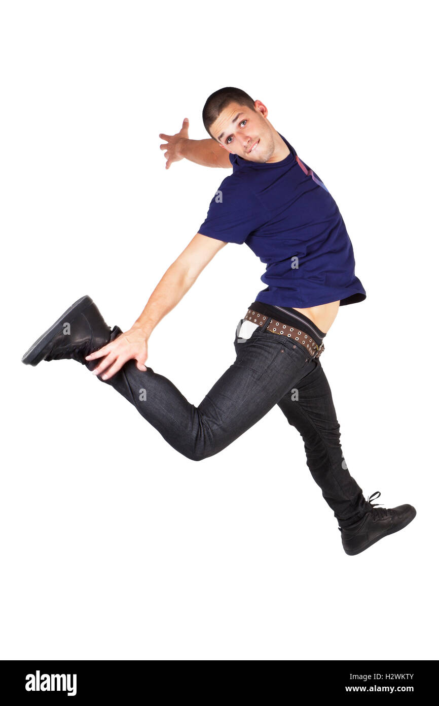 White man can jump Stock Photo - Alamy