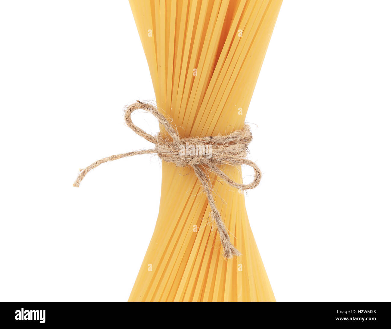 Close up of Spaghetti isolated Stock Photo - Alamy