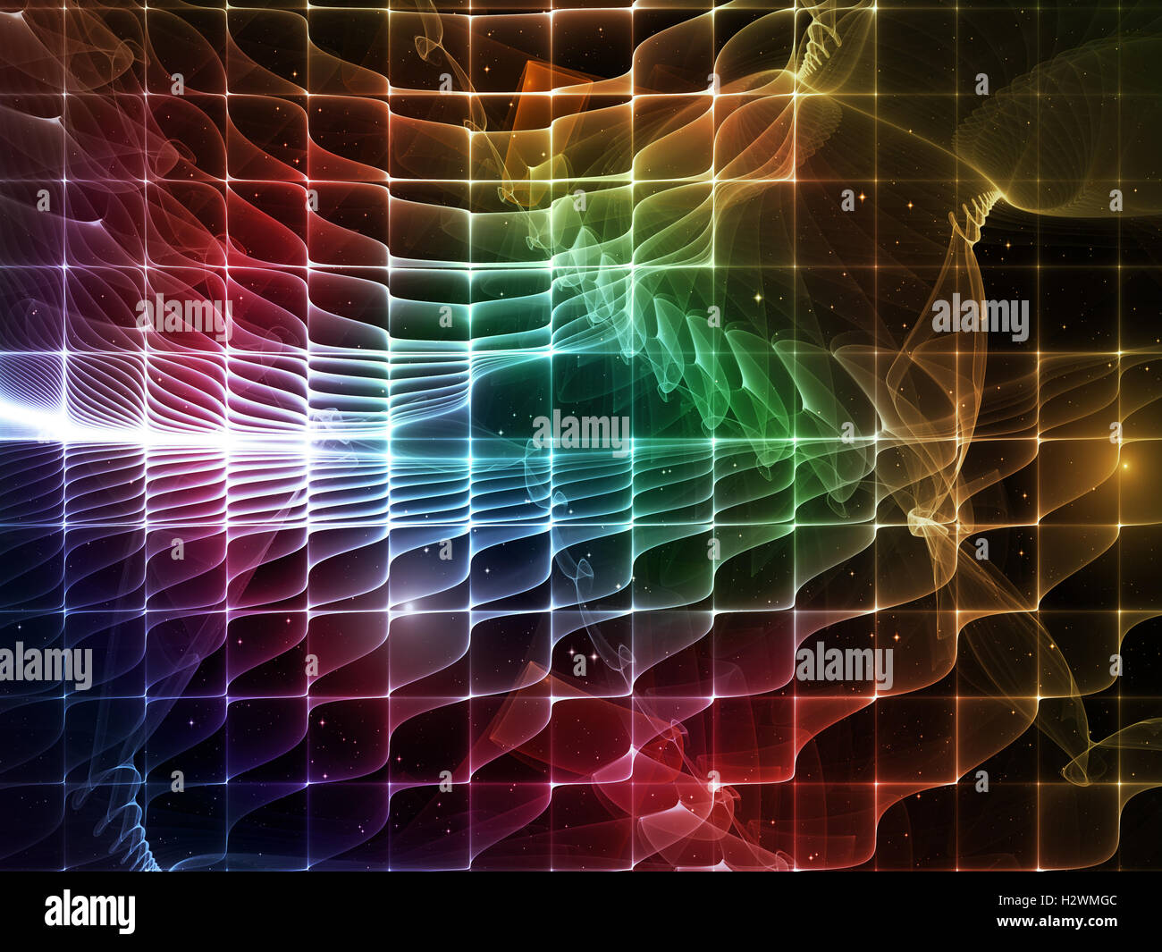 Fabric of Space Stock Photo - Alamy