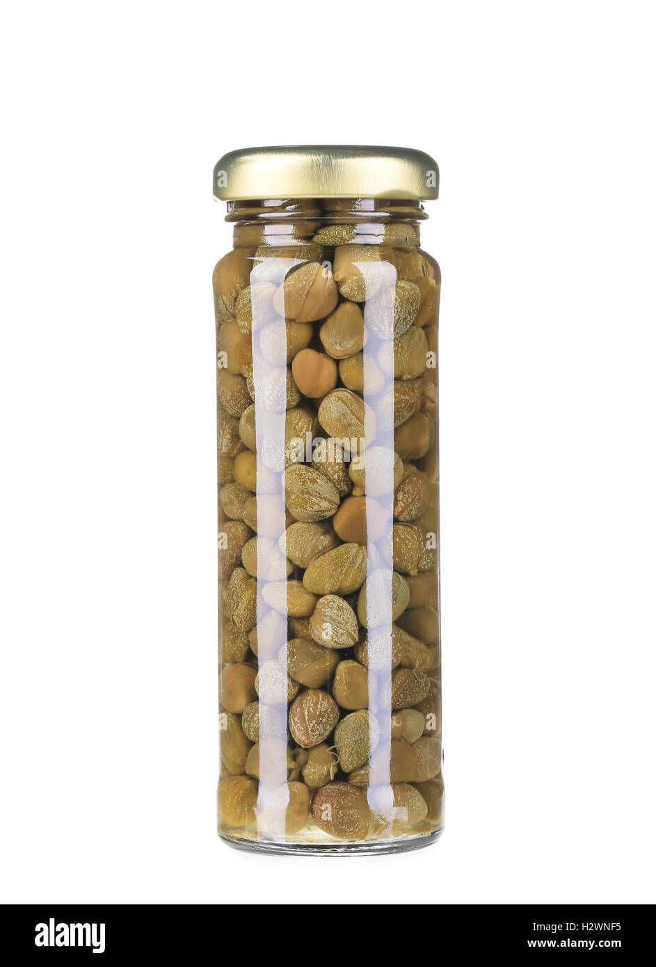 Capers vegetables canned preserved Stock Photo - Alamy