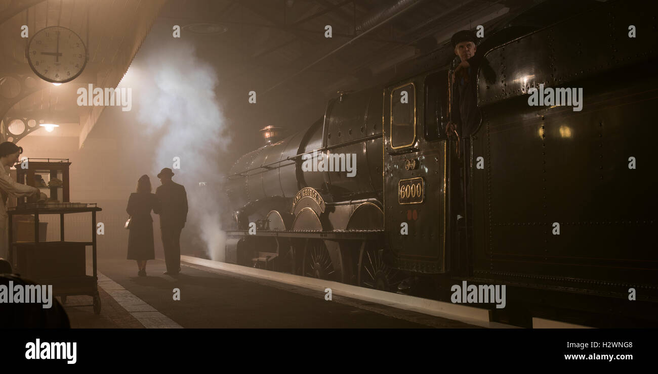 King george v steam locomotive hi-res stock photography and images - Alamy