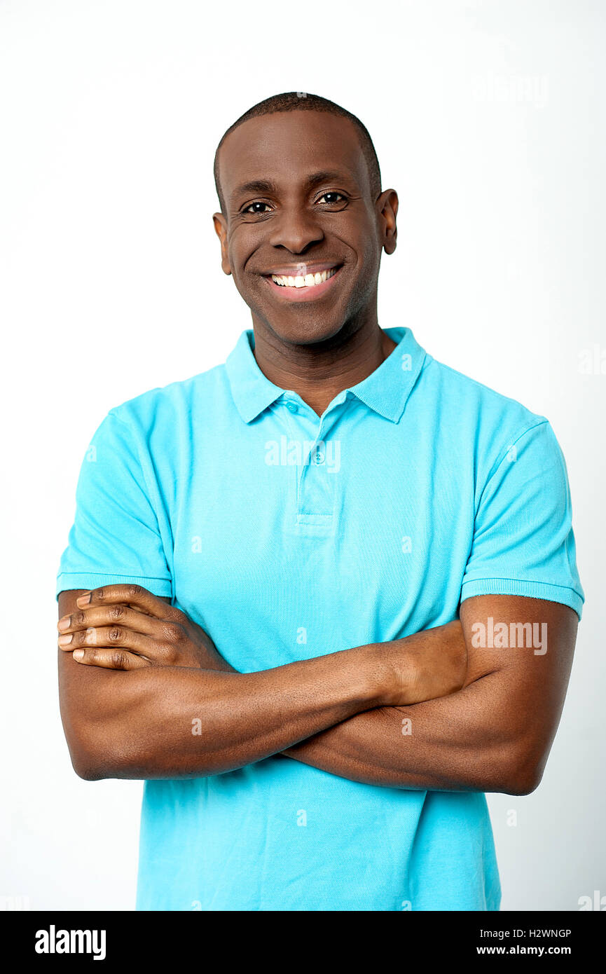 Portrait of handsome african guy Stock Photo - Alamy