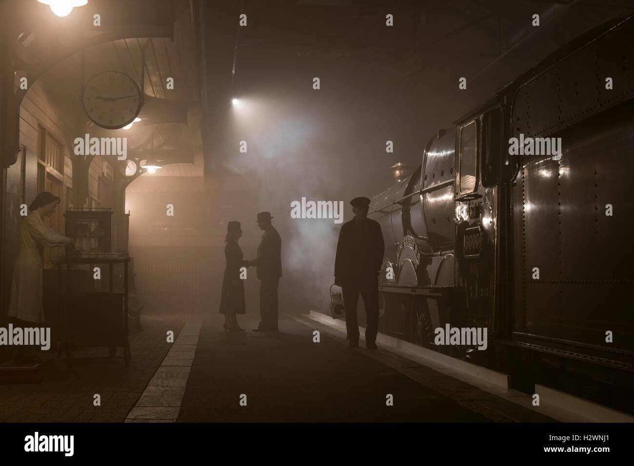 Is this a hello, or a goodbye? A nostalgic recreation of a typical ...