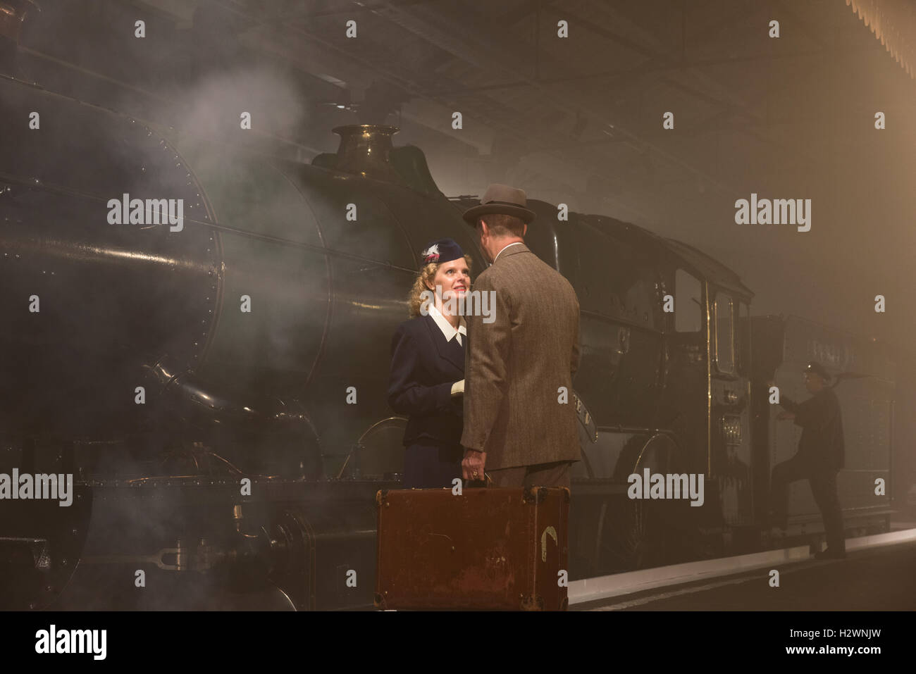 Is this a hello, or a goodbye? A nostalgic recreation of a typical ...